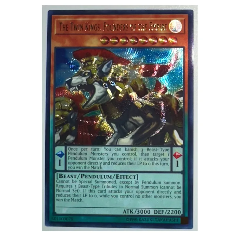 Yu Gi Oh The Twin Kings Founders of the Empire 501000079 English Toys ...