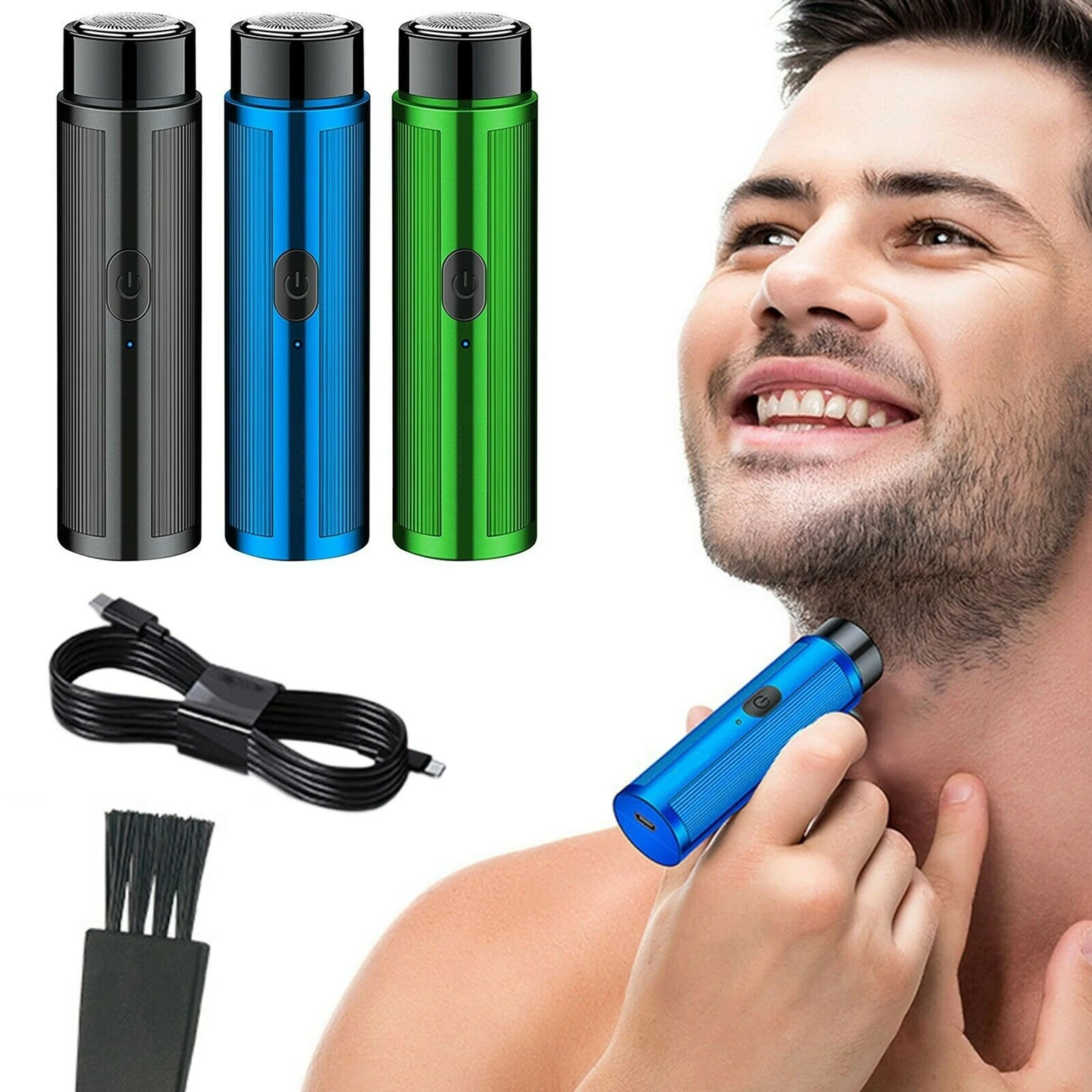 2w Mini Electric Shaver For Men Trimmer Beard Machine For Shaving ...