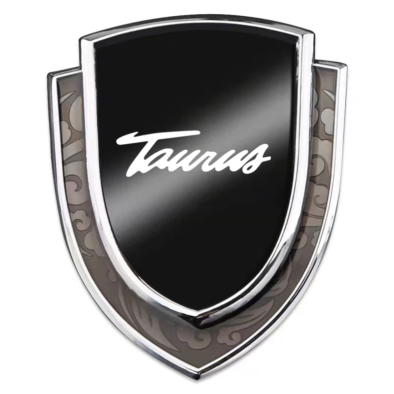 1 PCS Car Side Fender Sticker Windows Sticker For Ford TAURUS Metal ...