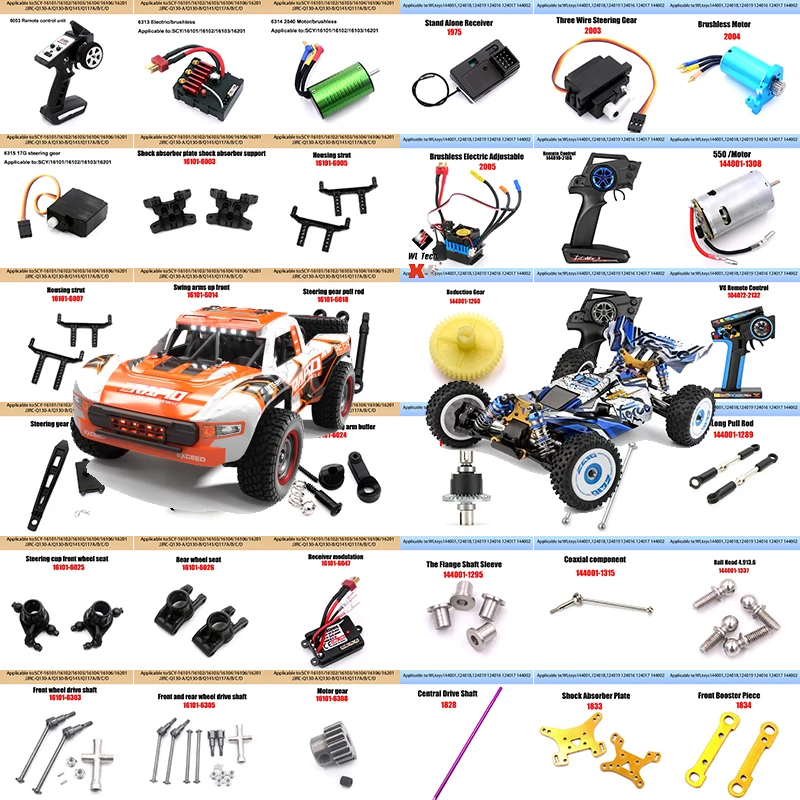 New-Hot-SCY16101-16102-16103-WLtoys124016-124017-High-Speed-RC ...