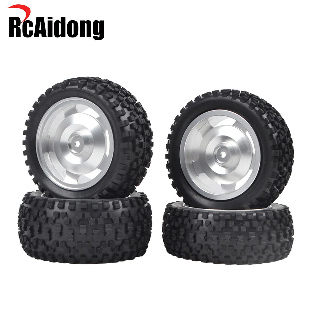 Aluminum-Front-Rear-Dish-Wheels-w-Rubber-Buggy-Tire-for-Tamiya-Top ...