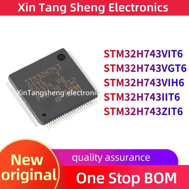 Stm32h743 Stm32h743vit6 Vgt6 Vih6 Iit6 Zit6 32 Bit Mcu Microcontroller