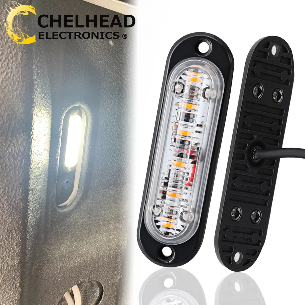 Super Led Car Lighting Auxiliary Emergency Light Signal Lamp 6000K ...