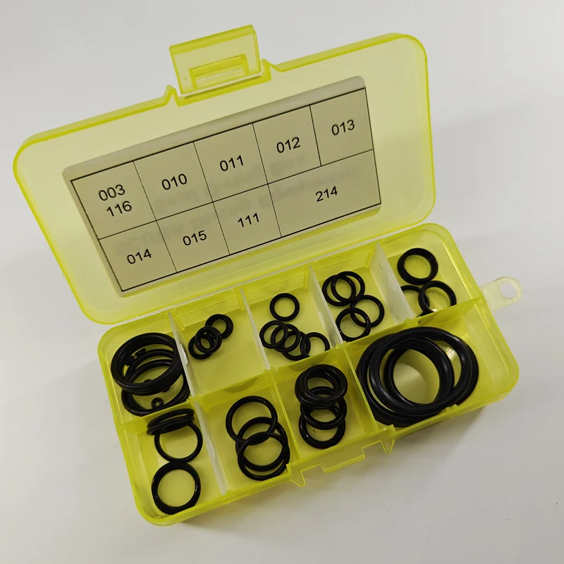 SCUBA Dive Seal O-Ring Box AS5680 Replacement O-ring Box 10 Kinds 50pcs ...