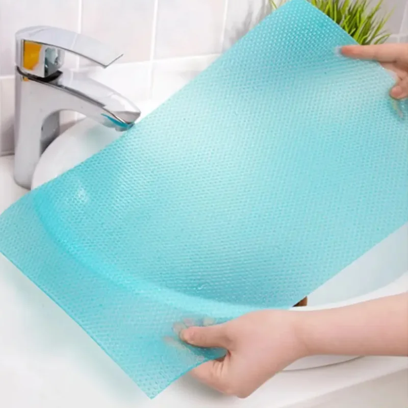 5PCS-Reusable-Refrigerator-Pad-Waterproof-Pad-Can-Be-Cut-Washed-Kitchen ...