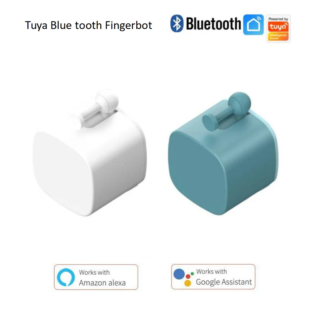 Tuya Bluetooth Fingerbot Small Robot Switch Alexa Voice Control Press ...