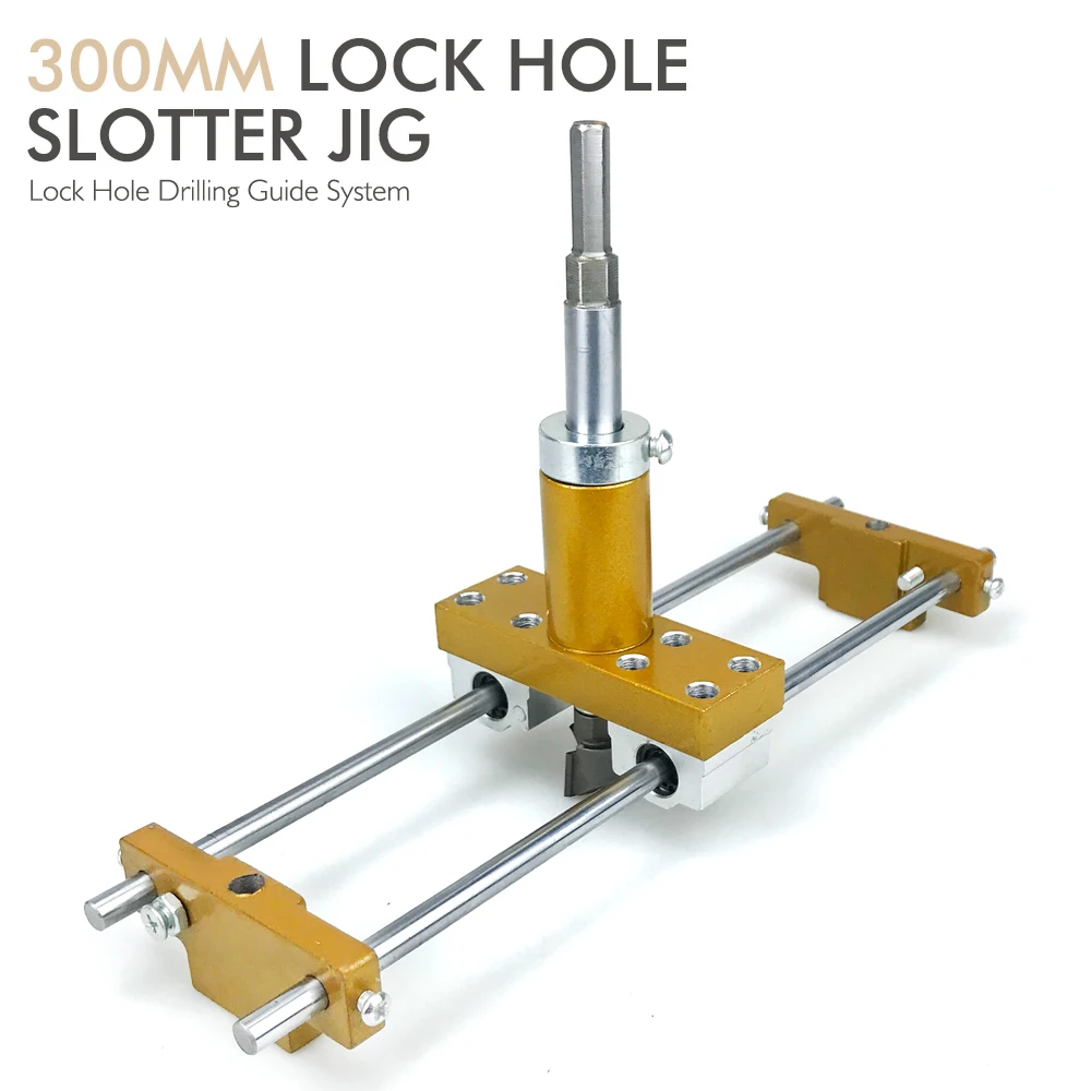 Lock-Hole-Opener-Kit-Lock-Mortiser-Slotter-Jig-Key-Hole-Drilling-Guide ...