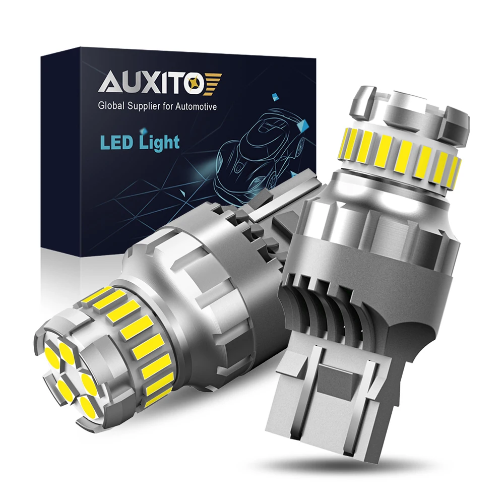 AUXITO-2Pcs-T20-LED-W21-5W-7443-7440-W21W-LED-Bulb-6500K-White-For-Lada ...