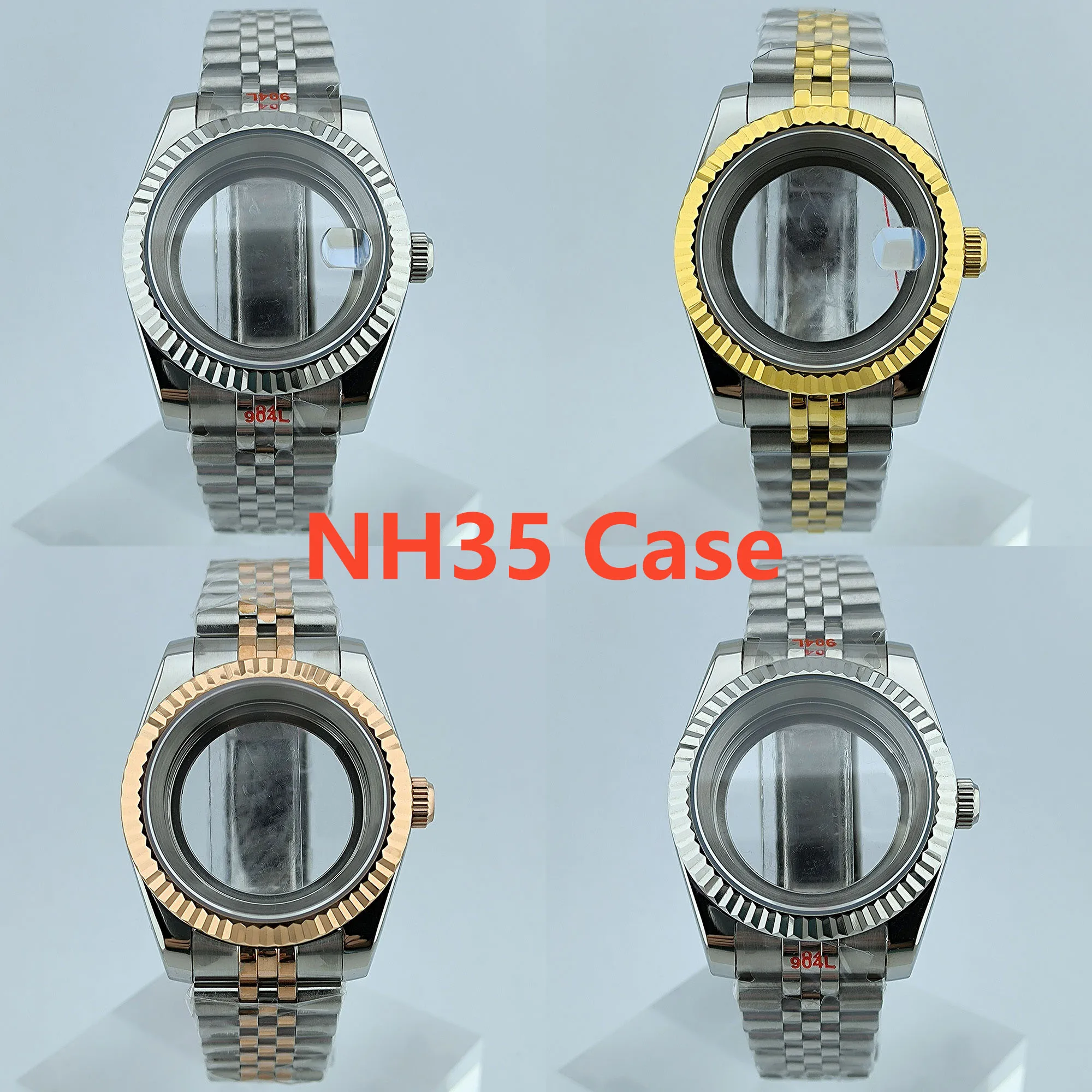 watch-case-N-H35-case-High-quality-automatic-mechanical-watch-sapphire ...
