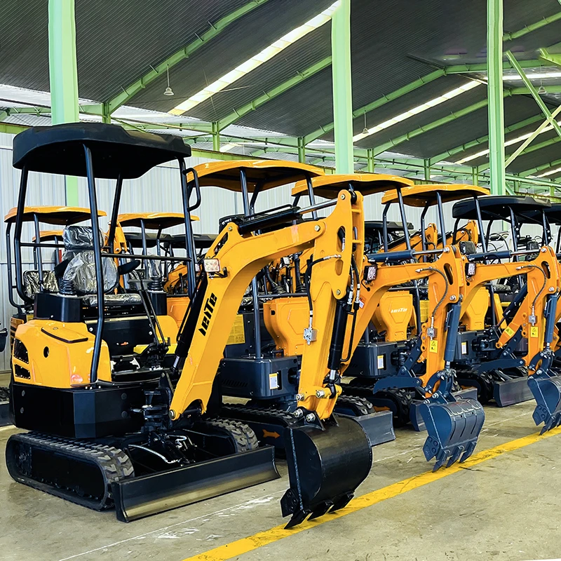 xcavator Mini 1.7ton Farm 0.04m3 Digger Excavator Mini 1.7ton 2 Ton ...