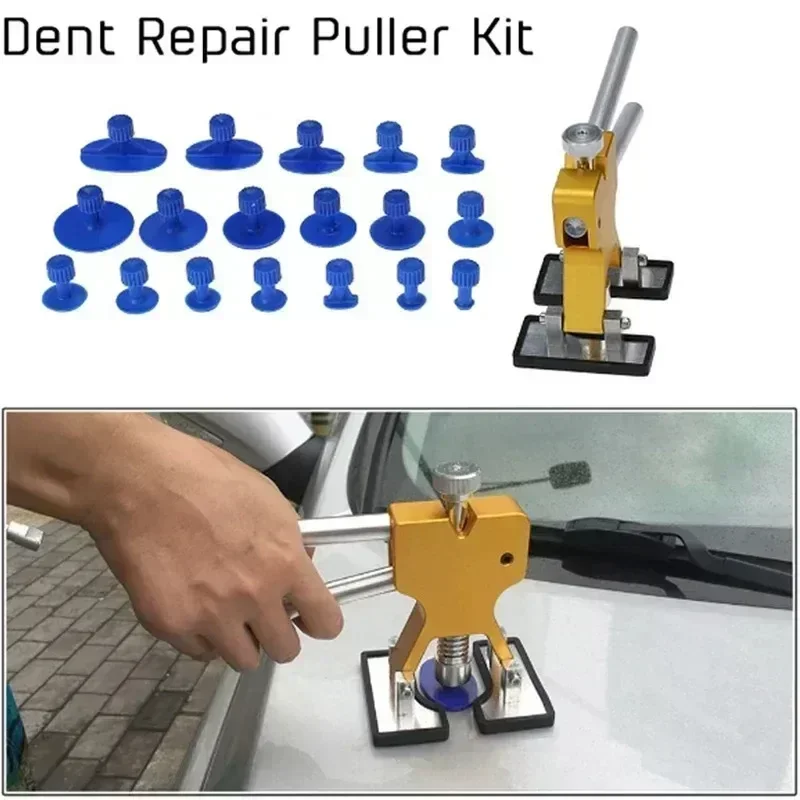 Car-Body-Sheet-Metal-Paintless-Dent-Plastic-Puller-Kit-Multiple-Sizes ...