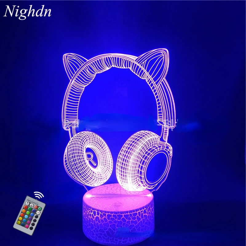 3D-Headset-Lamp-Led-Night-Light-for-Bedroom-Decoration-7-Colors ...
