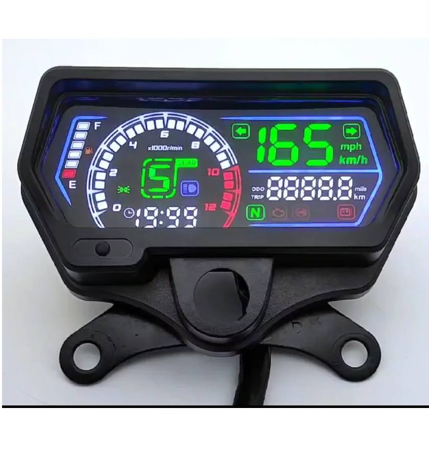 For Honda CG125 CG150 XF150 Motorcycle Speedometer Tachometer LED ...