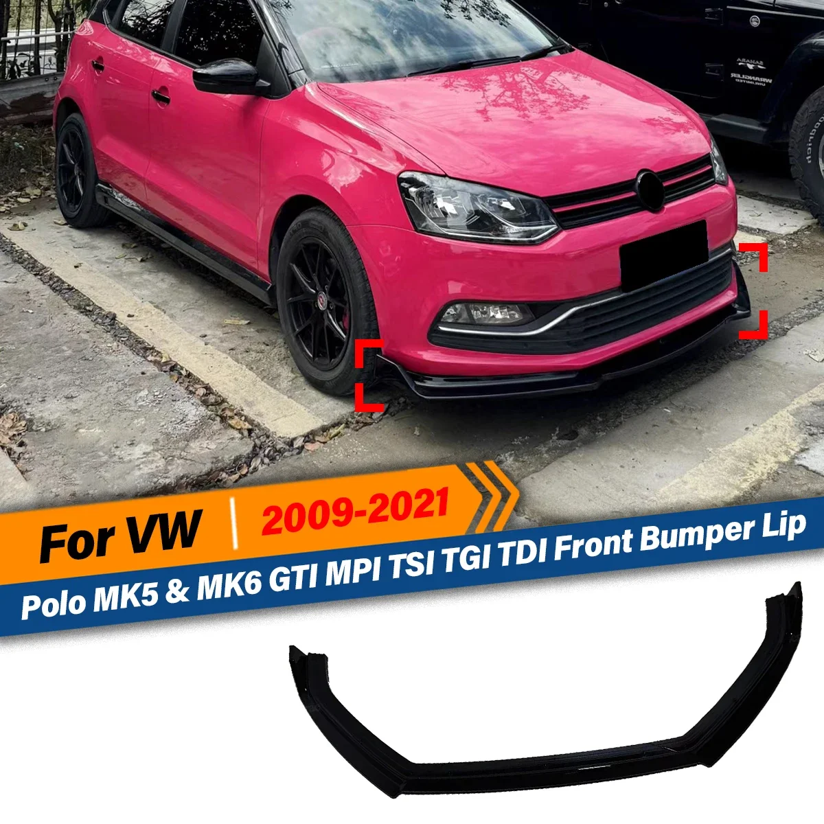 For Volkswagen VW Polo MK5 6R Standard & MK6 GTI TSI TDI MPI TGI 2009 ...