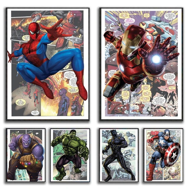 Avengers Comic Poster