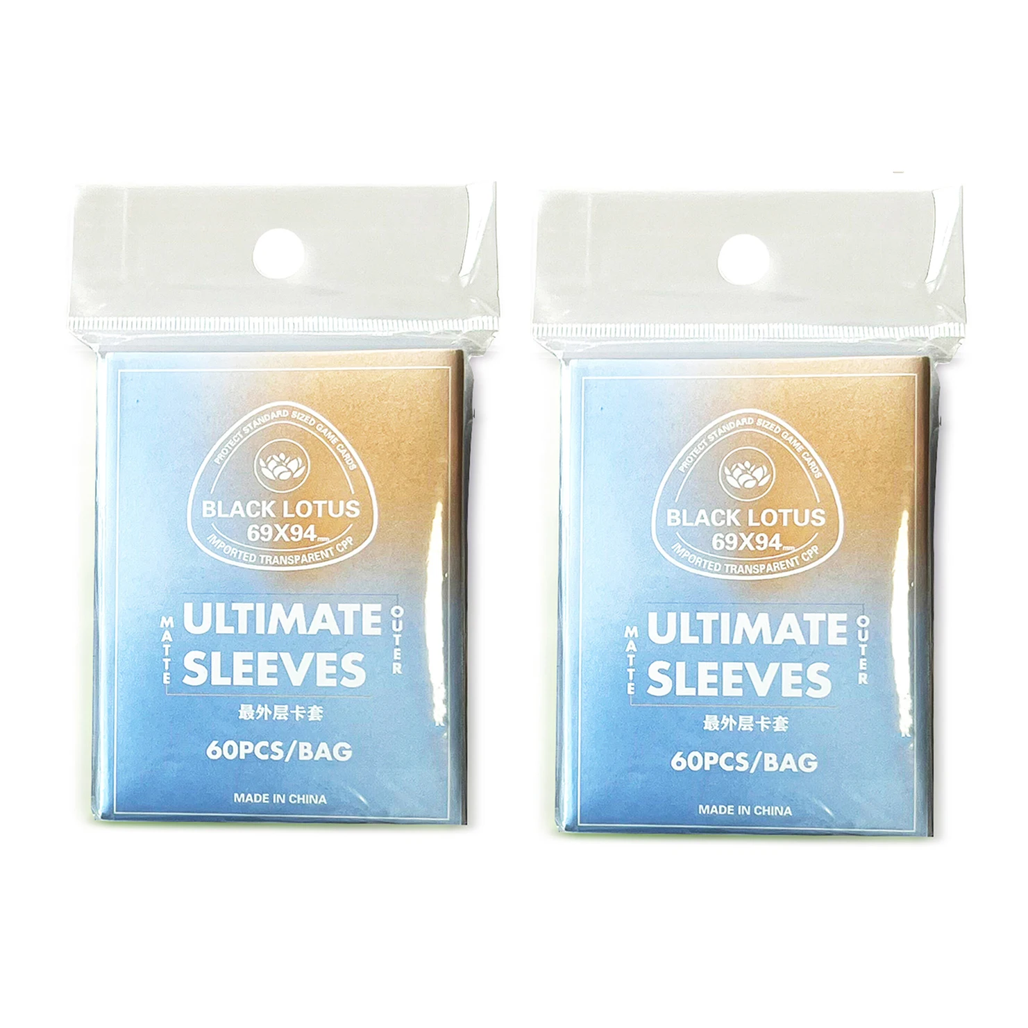 60PCS-Ultimate-Sleeves-Card-Protectors-Sleeve-for-Card-Game-Top-Loader ...