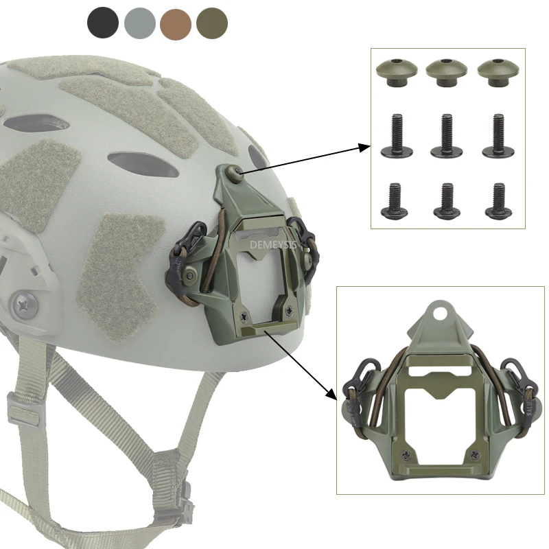 Tactical-FAST-Helmet-Vas-Shroud-NVG-Mount-Three-Hole-Night-Vision ...