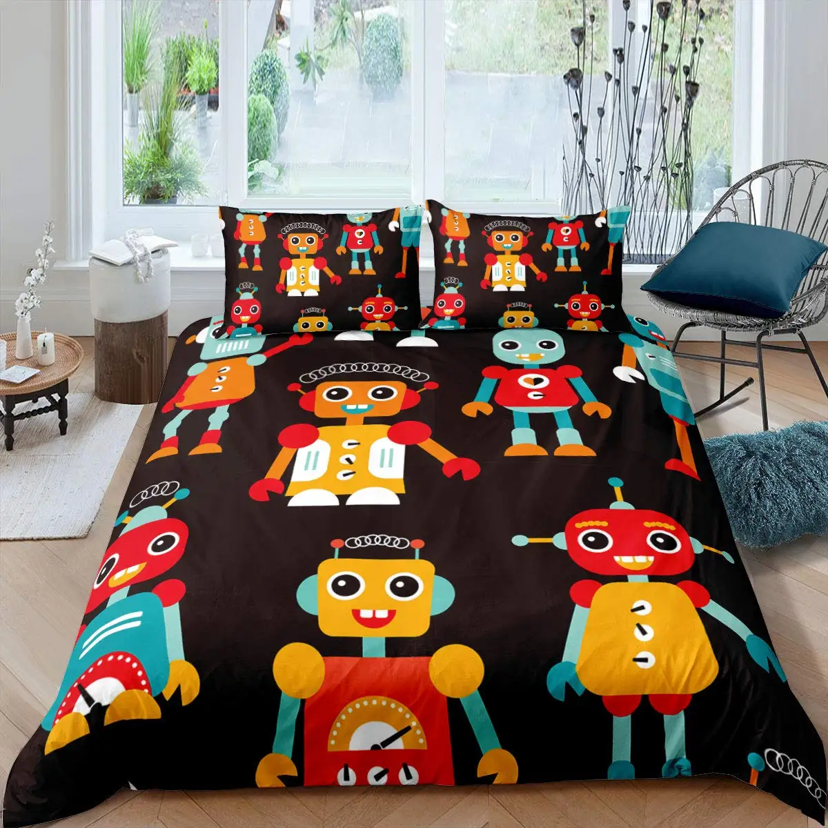 Robot Bed Sheets