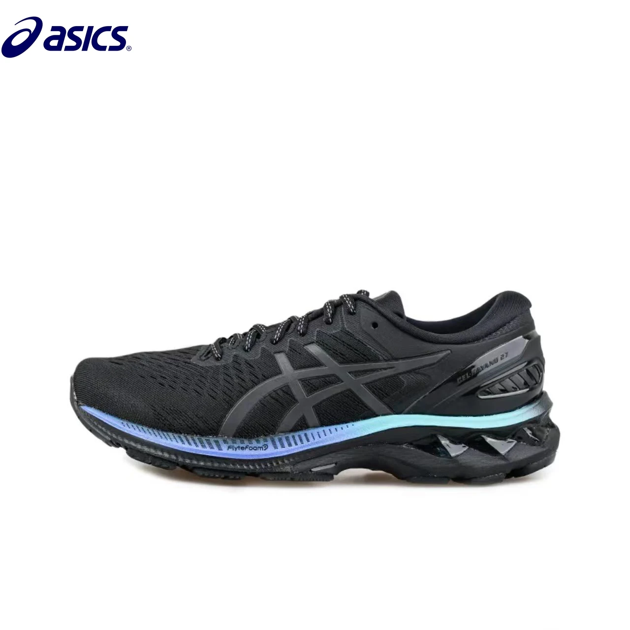 Asics-Gel-Kayano-27-Original-Men-Running-Shoes-BLACK-Cushion-Gel-Kayano ...