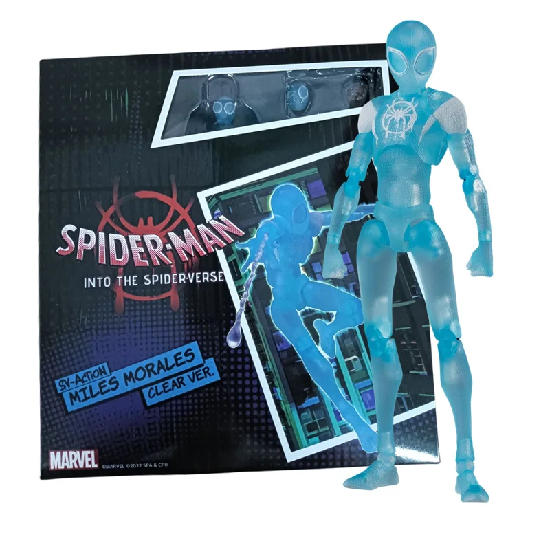 Sentinel-Spider-Man-figura-de-acci-n-transparente-Miles-Noir-Peter ...
