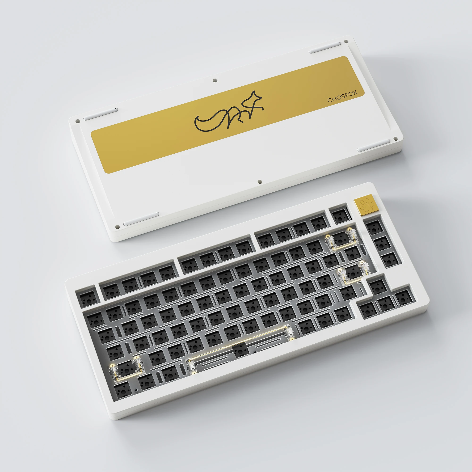 CHOSFOX-CF81Pro-75-Keyboard-Kit-Hot-Swap-Mechanical-Gaming-Three-Modes ...