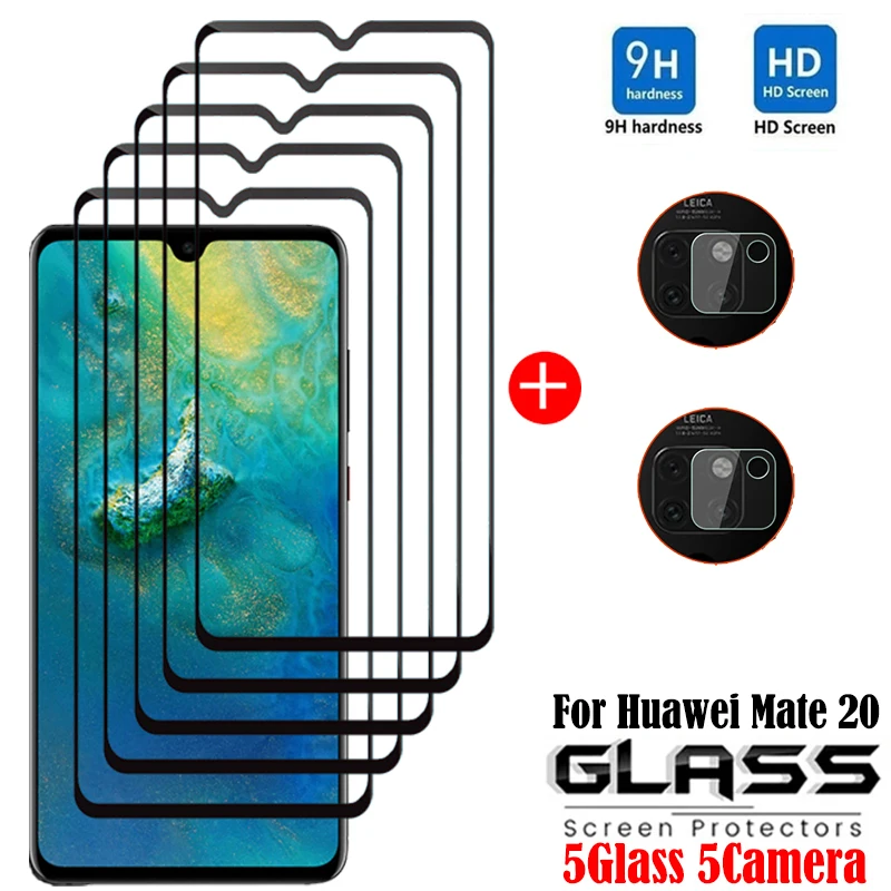 Vidro-temperado-protetor-de-tela-para-huawei-mate-20-cobertura-completa ...