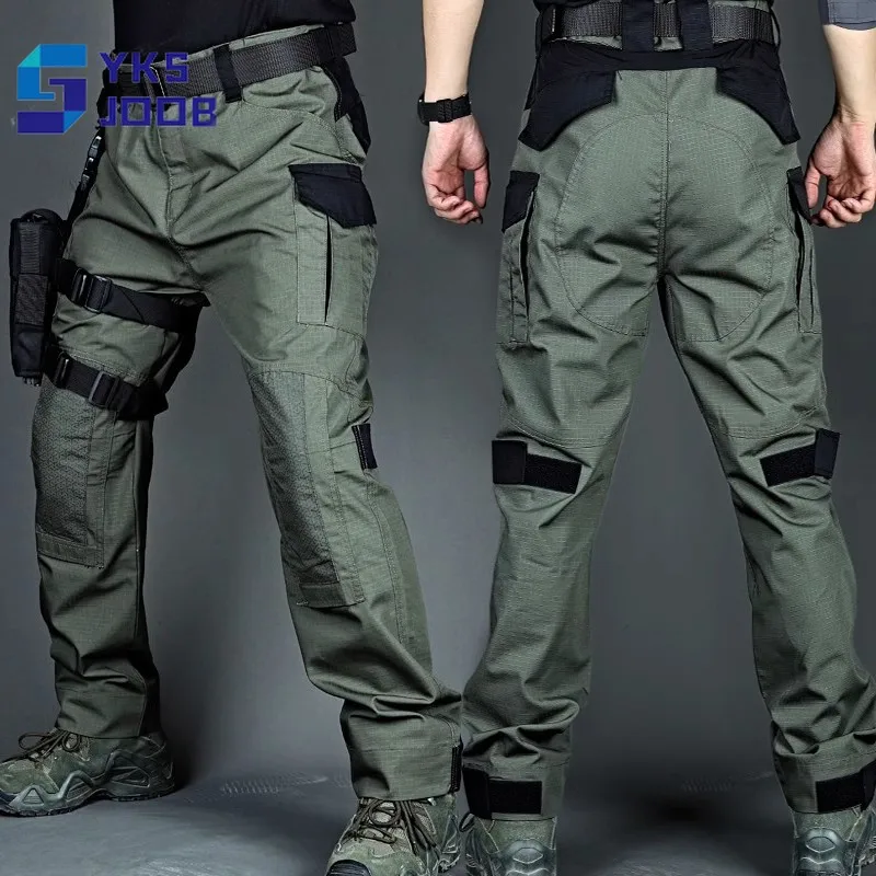 Pantalones-de-senderismo-t-cticos-el-sticos-para-hombre-pantalones-de ...