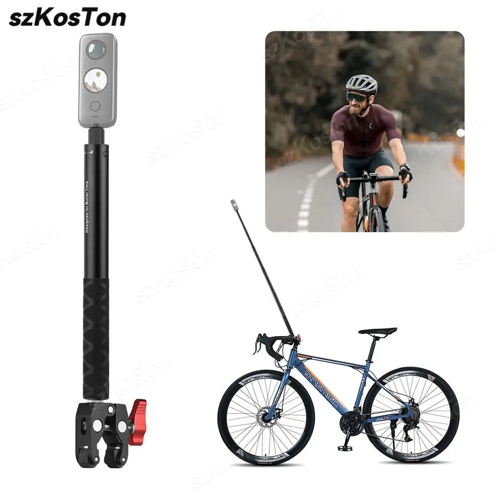 Motorcycle-Bike-Invisible-Selfie-Stick-Monopod-Handlebar-Mount-Bracket ...