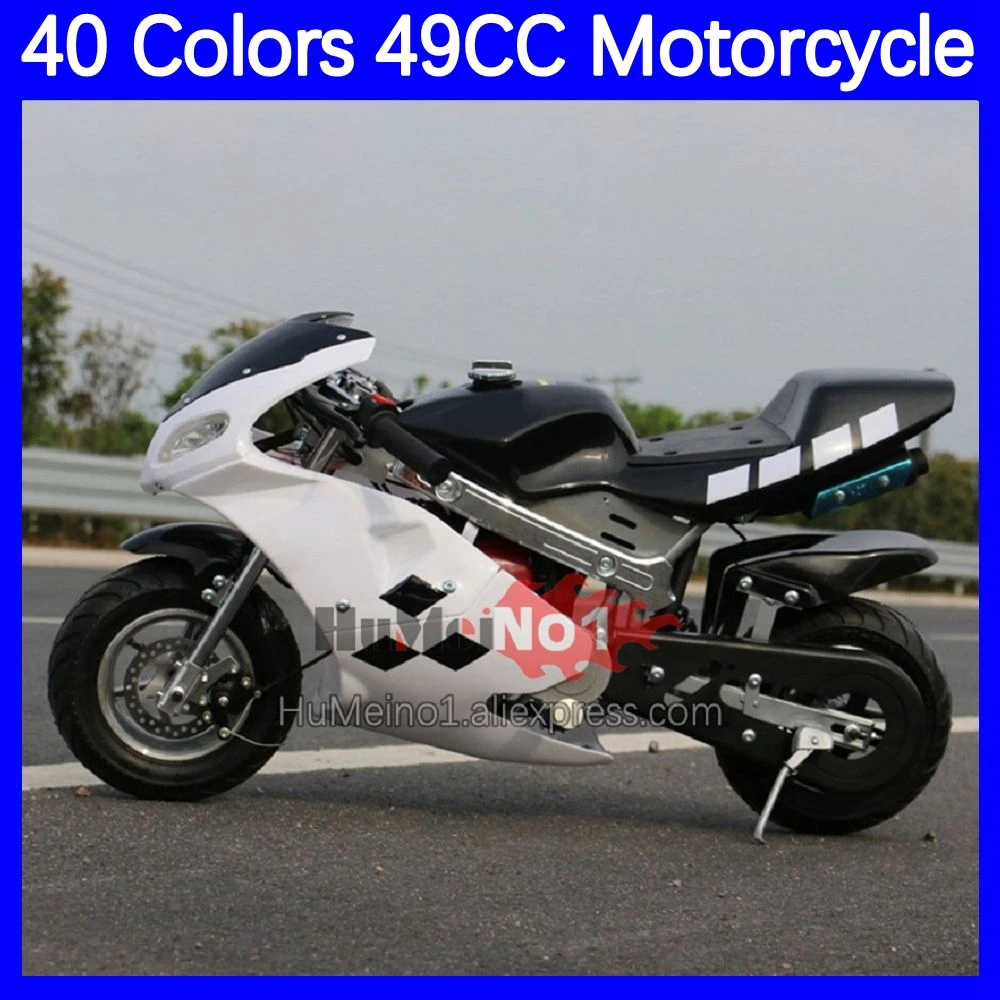 2-Stroke-Mini-Motorcycle-Small-Buggy-49CC-50CC-Scooter-Superbike-Moto ...