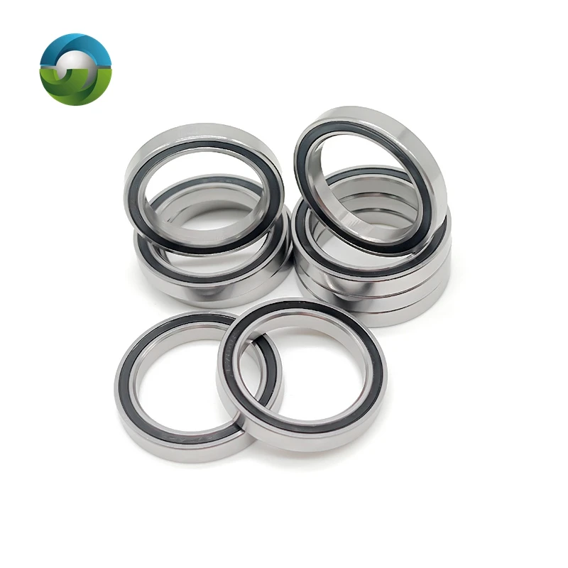 10PCS 6704RS 20X27X4 mm Bearing ABEC-7 Thin Section Rubber Sealed Ball ...