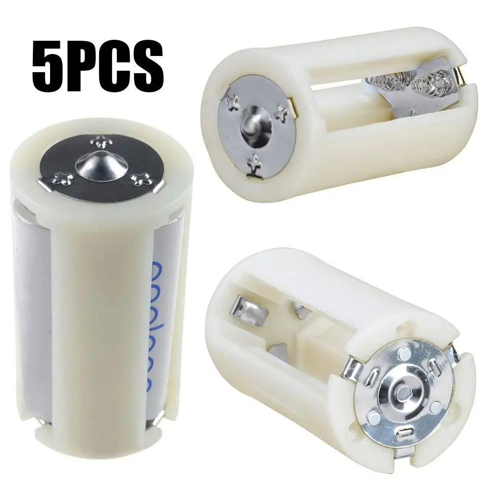 5Pcs-AA-To-D-Battery-Box-High-Quality-3x-AA-To-D-Size-Battery-Adapter ...