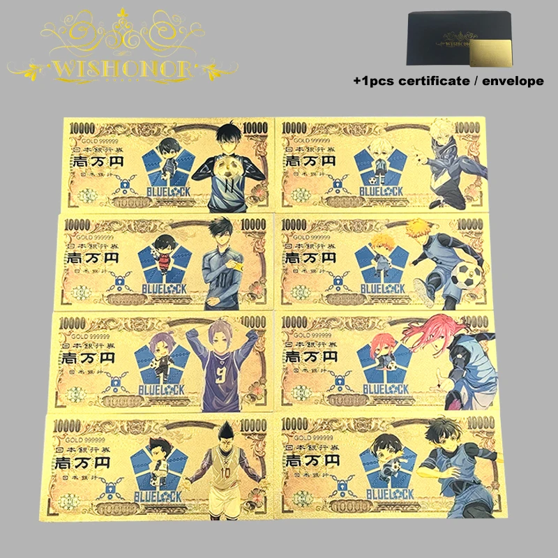 2024 Anime Gold banknotes For Collection - AliExpress