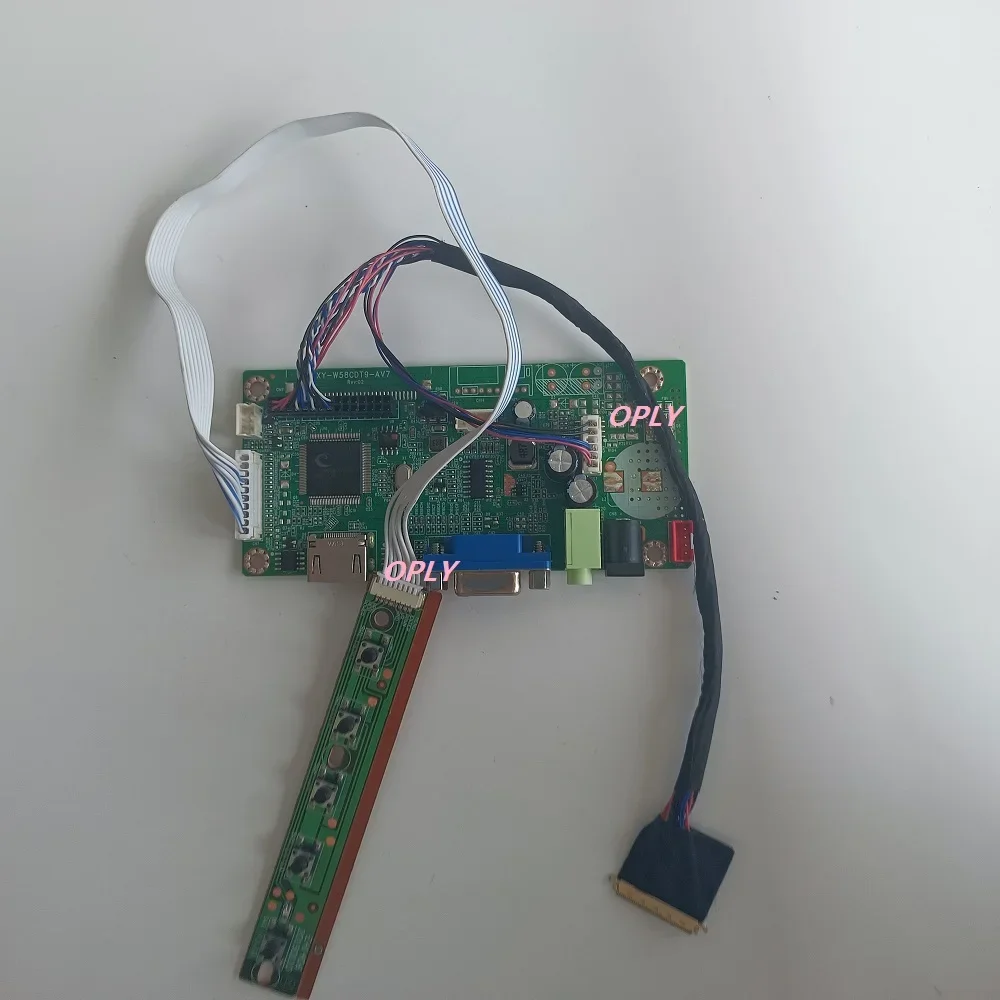 58C Controller board HDMI-Compatible VGA for B140RW02 V0 B140RW02 V2 ...