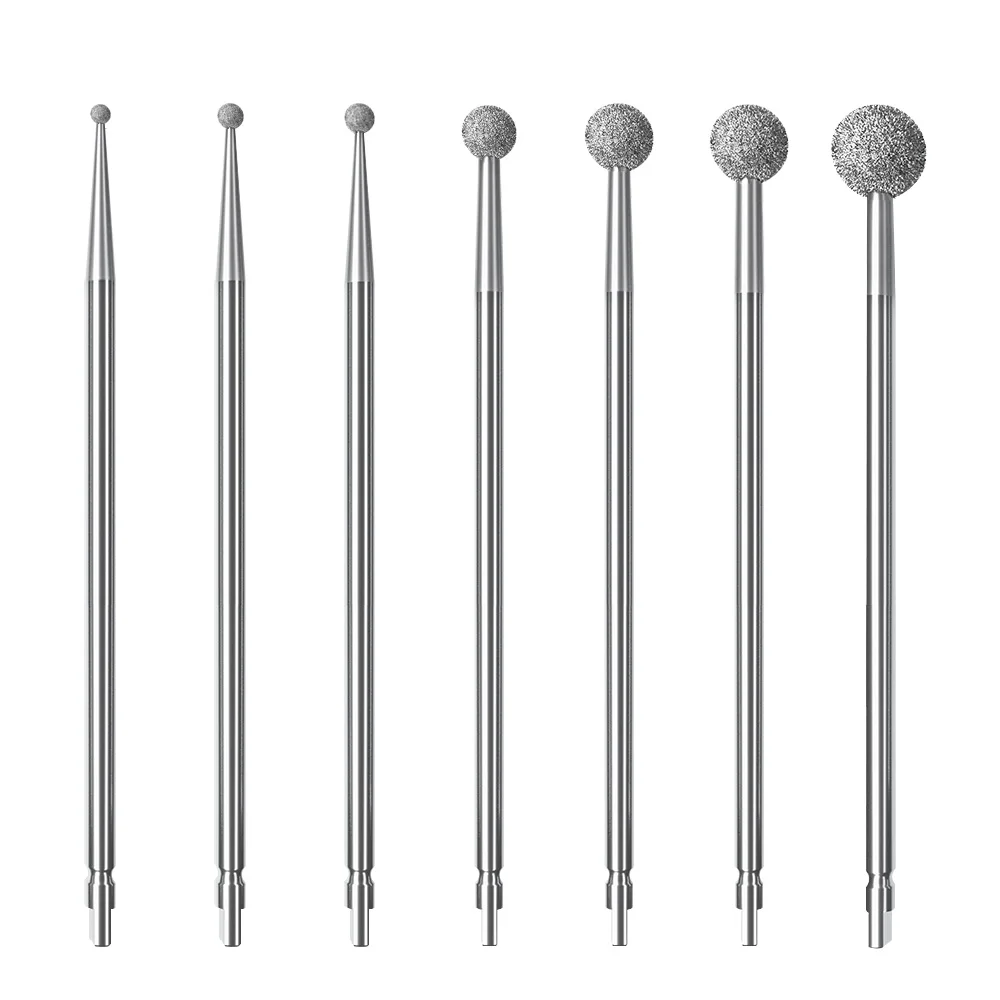 Surgical equipment Dental Diamond Burs Straight Ball Round Dia.2.35 ...