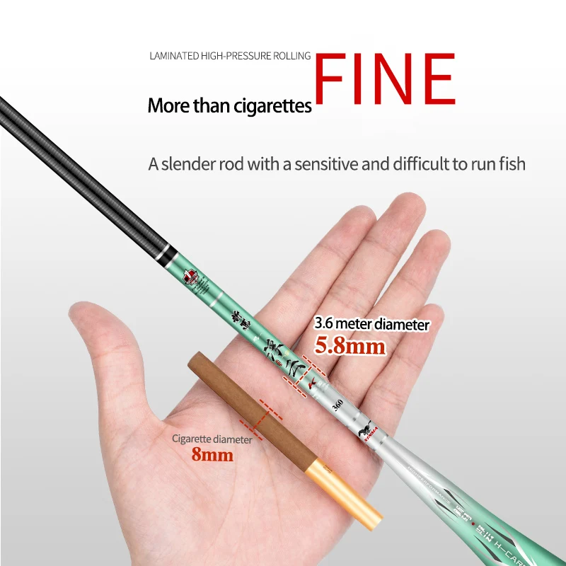 Ultrafine-freshwater-fishing-rod-Carbon-fiber-fishing-rod-Ultralight ...