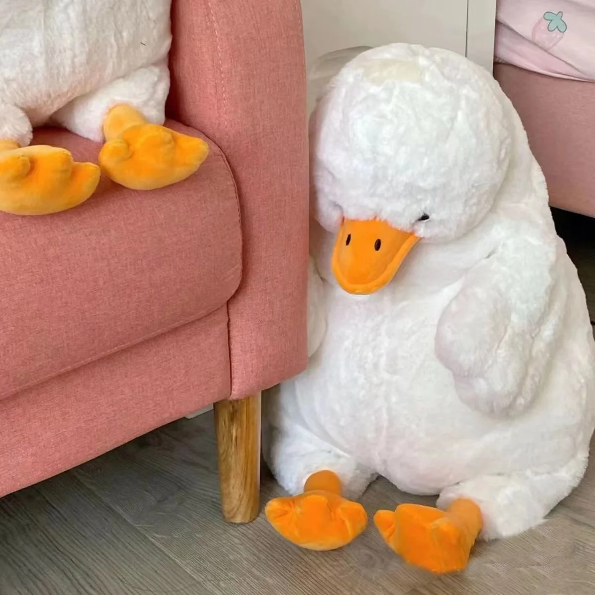 Dumb-Duck-Kawaii-Stuffed-Animals-Soft-Comfortable-Throw-Pillow-White ...