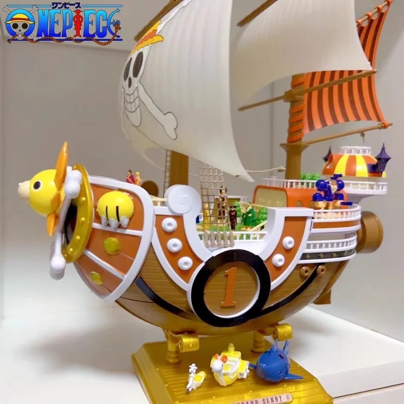 Bandai-Anime-One-Piece-Thousand-Sunny-Going-Merry-Boat-Pvc-Action ...