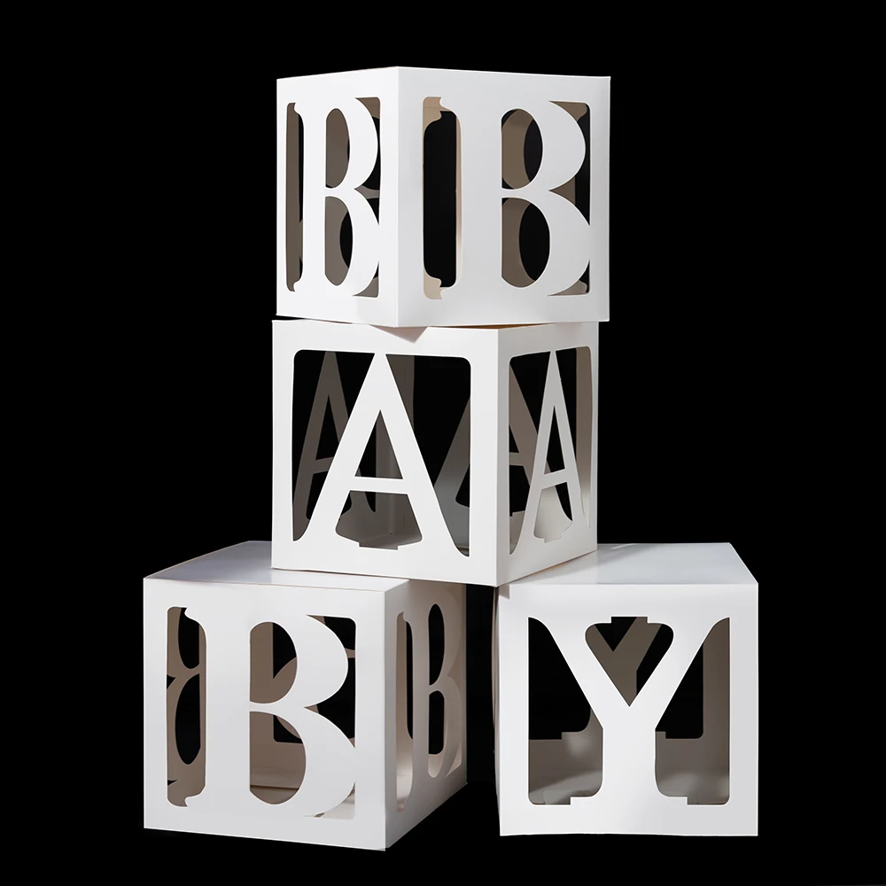 30cm-Hollow-BABY-Boxes-Paper-Baby-Blocks-First-Birthday-Party ...