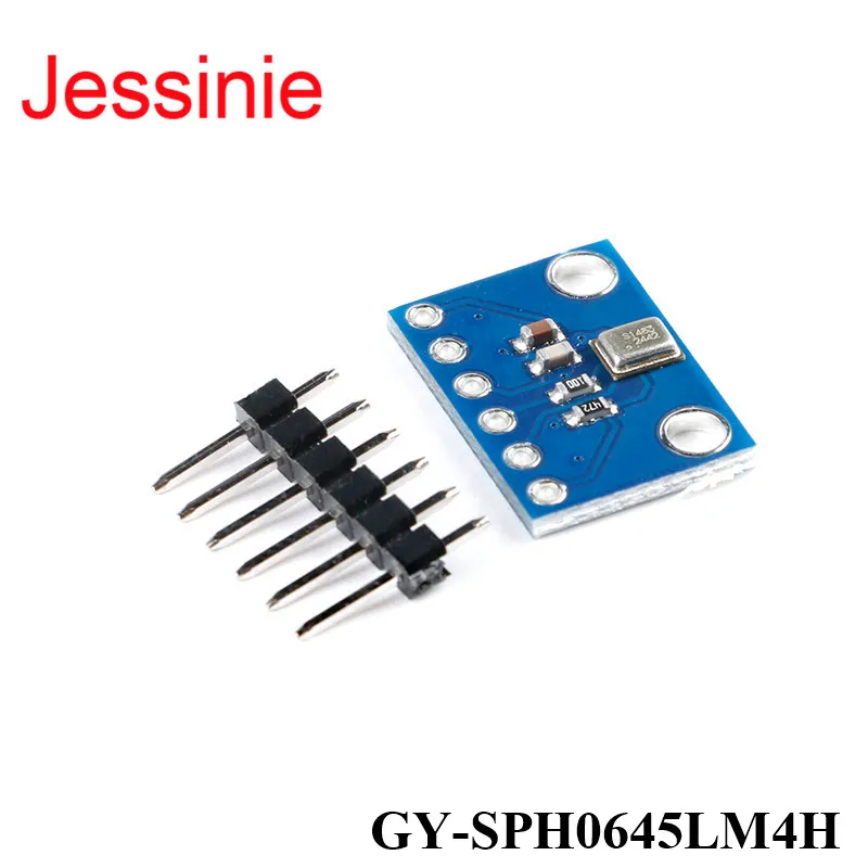 Sph0645 I2s Mems Microphone Breakout Sensor Board Module Sph0645lm4h Microphone Module 16 36v 1761