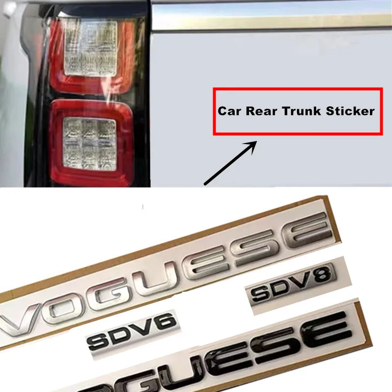 Car-Rear-Trunk-Emblem-Trim-Stickers-for-Land-Rover-VOGUESE-Logo ...