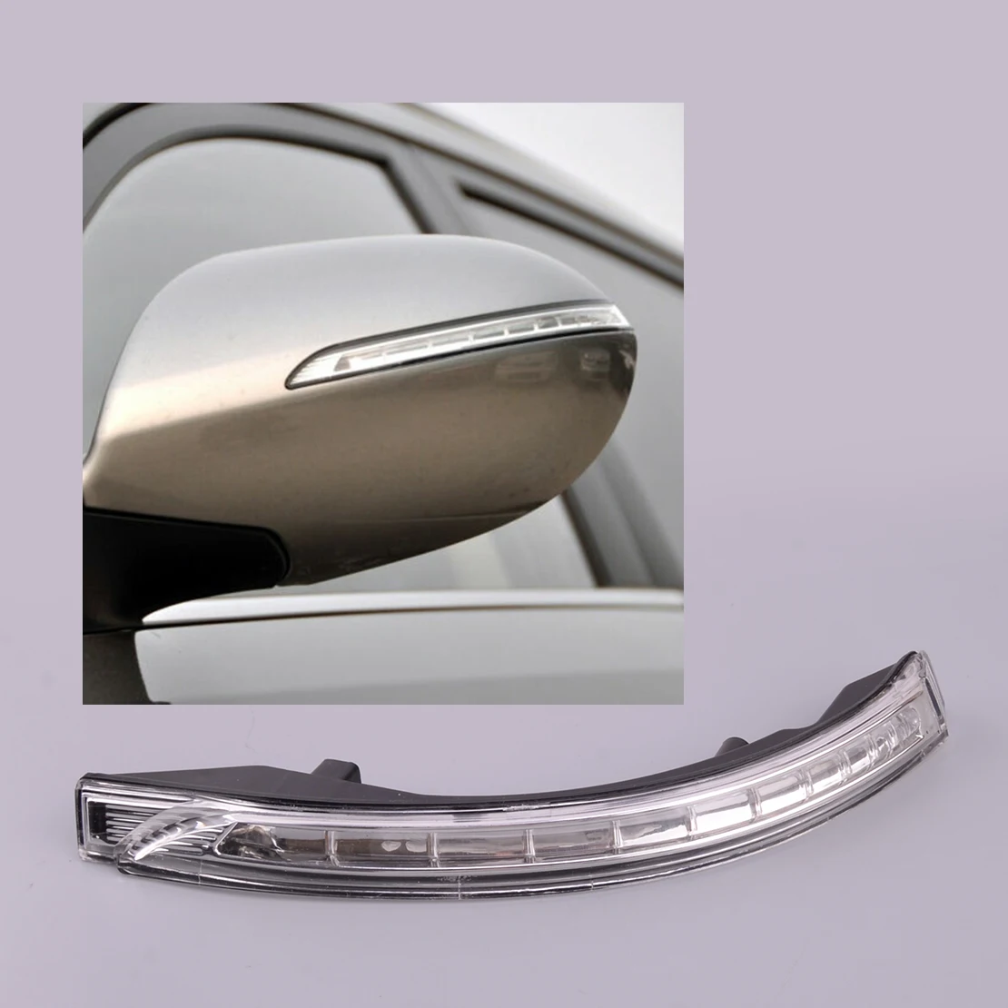 876143W100 Car Left Side Rearview Mirror Turn Signal Light Fit For Kia ...