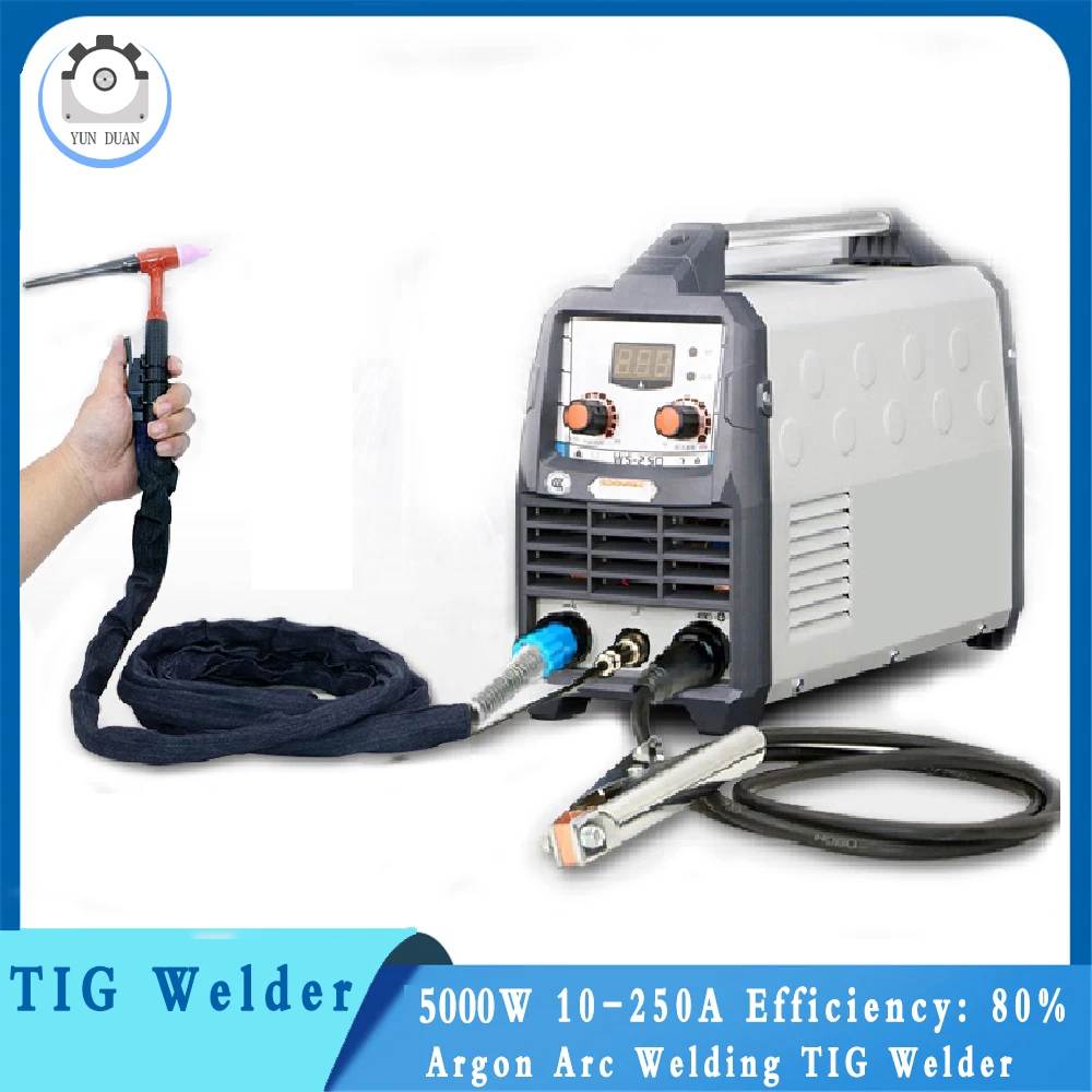 5000w Tig Máquina De Solda 250a 220v Inversor Gás Regulamento Semi ...