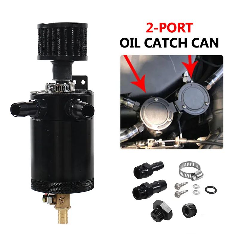 Car-Two-Hole-High-Double-Channel-with-Air-Filter-Breathable-Engine-Oil ...