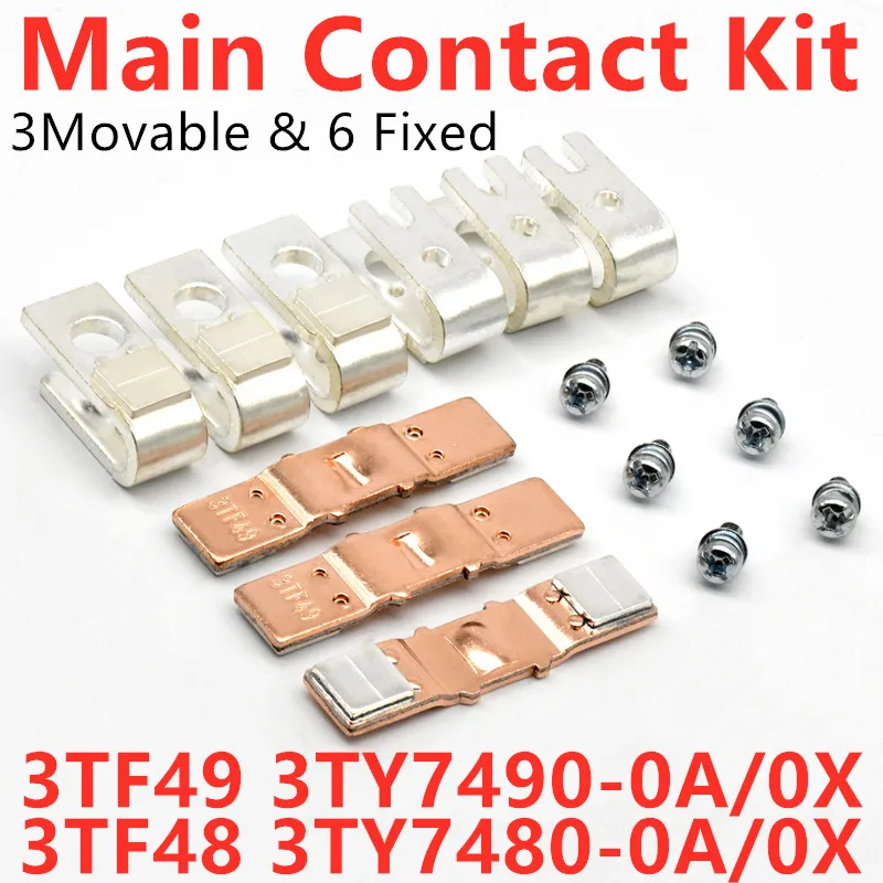 3TY7490-0A-Main-Contact-Kit-For-3TF49-Contactor-Spare-Parts-Replacement ...