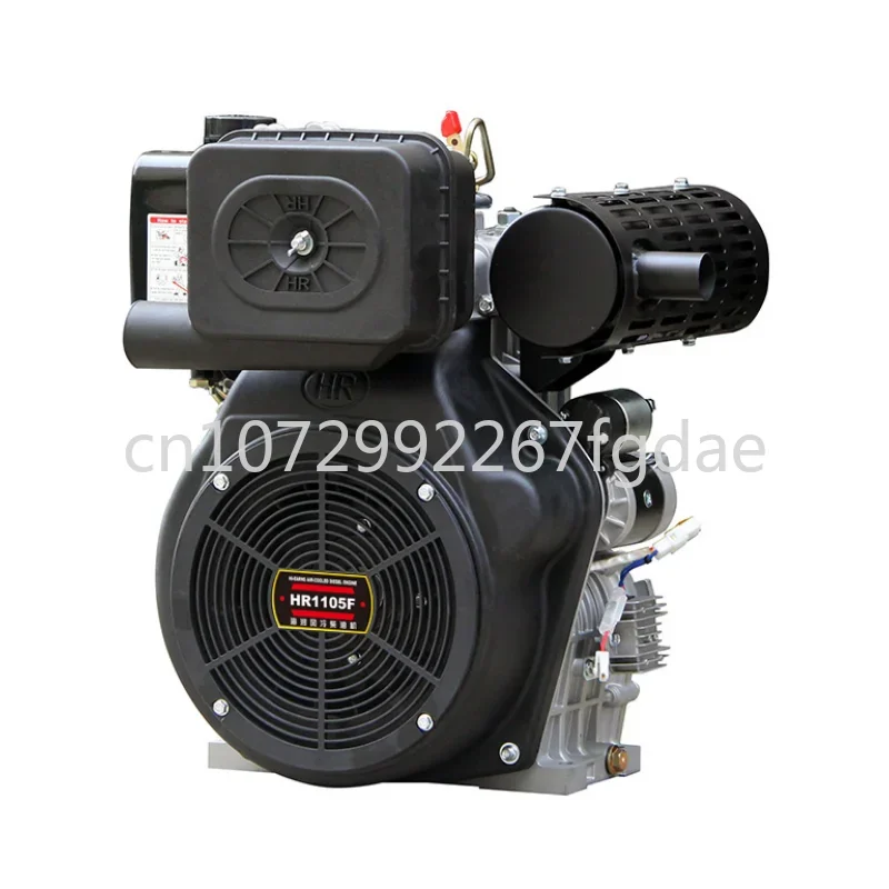 20hp-1105FD-12KW-3000rpm-Keyway-Shaft-Air-cooled-Single-Cylinder-Diesel ...