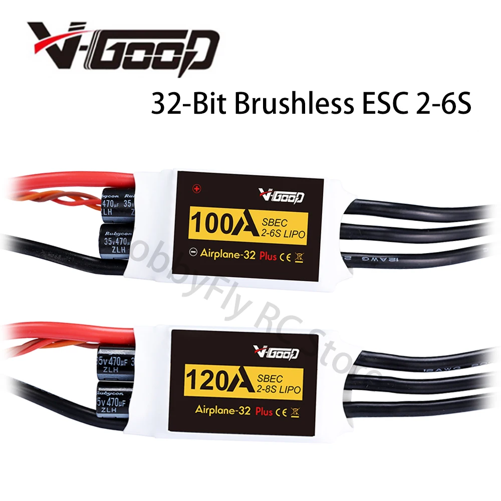 VGOOD Brushless ESC 6A / 15A / 20A / 30A / 40A / 60A / 80A / 100A ...