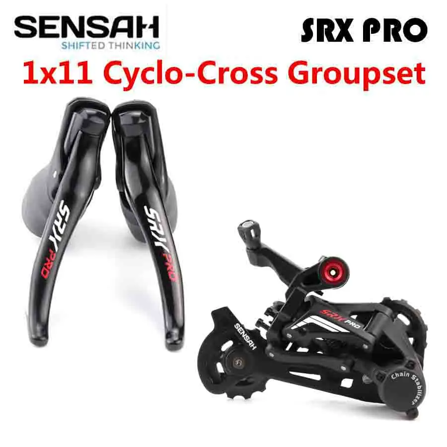 SENSAH SRX PRO 1x11 Speed 11s Road Bike Groupset STI R/L Shifter + Rear ...