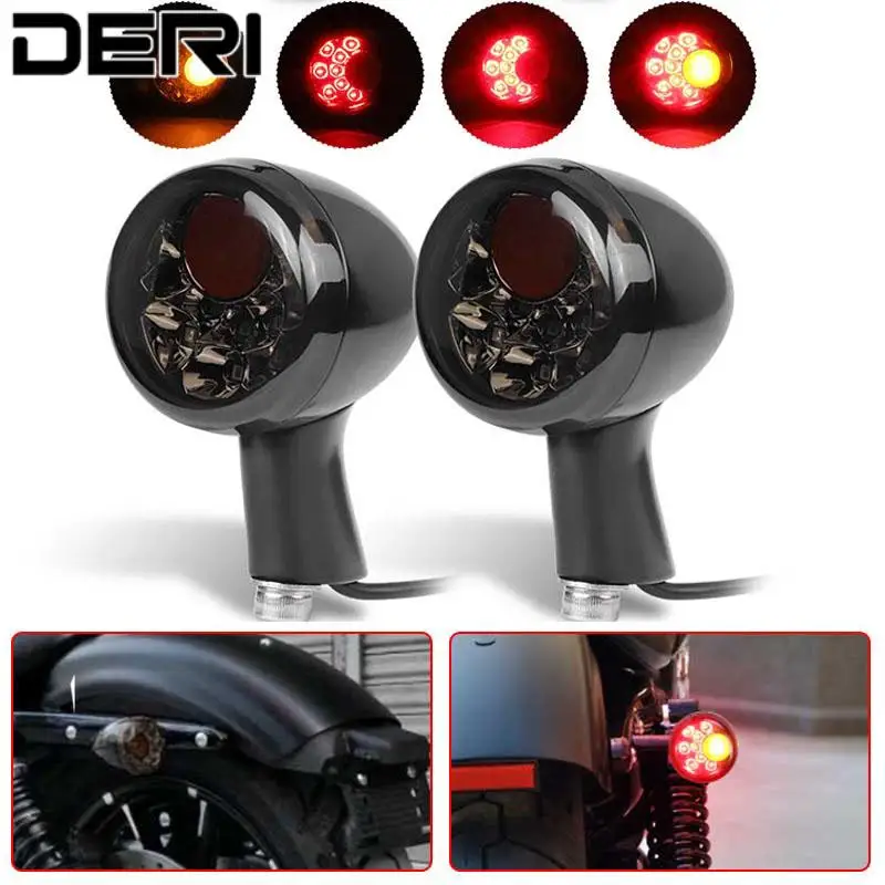 Aluminum-bullet-LED-Motorcycle-rear-turn-signal-DRL-Brake-tail-Light ...