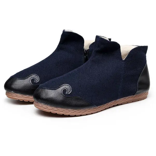 Vintage ethnic style Kungfu Shoes Chinese Traditional Kung Fu Shoes ...