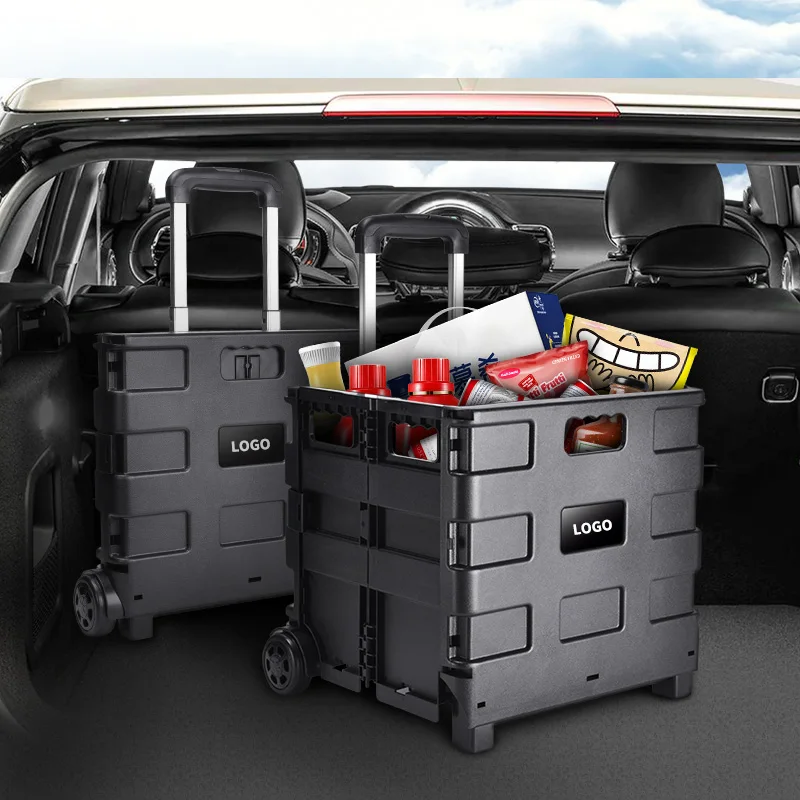 For-Mini-Cooper-Multi-use-Shopping-Cart-Storage-Car-Trunk-Organizer ...